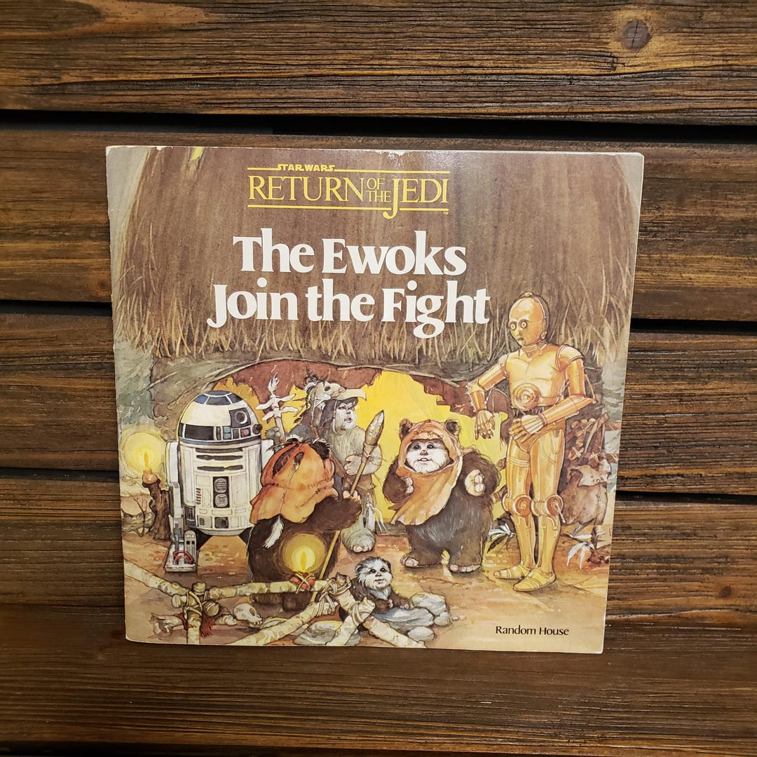 Star Wars Return of the Jedi: the Ewoks Join the Fight. 1983 Illustrated Random House Paperback ...