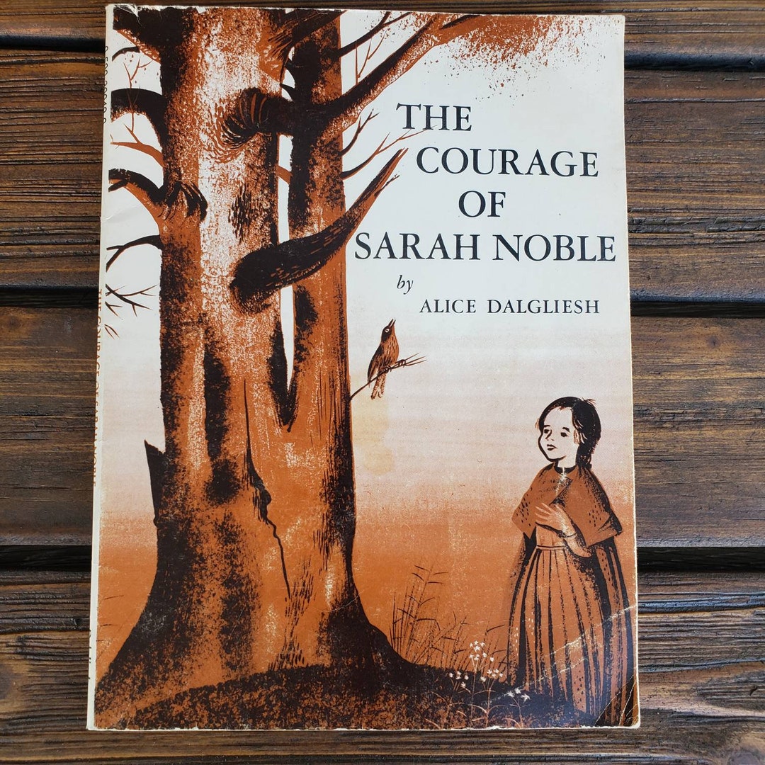 The Courage of Sarah Noble. 1954 Paperback Scholastic Book - Etsy