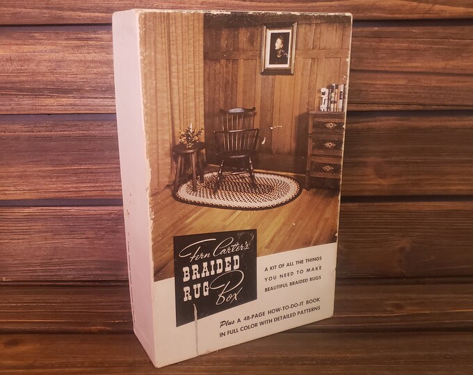 Fern Carter's Braided Rug Box: A Kit of All Things You Need to Make ...