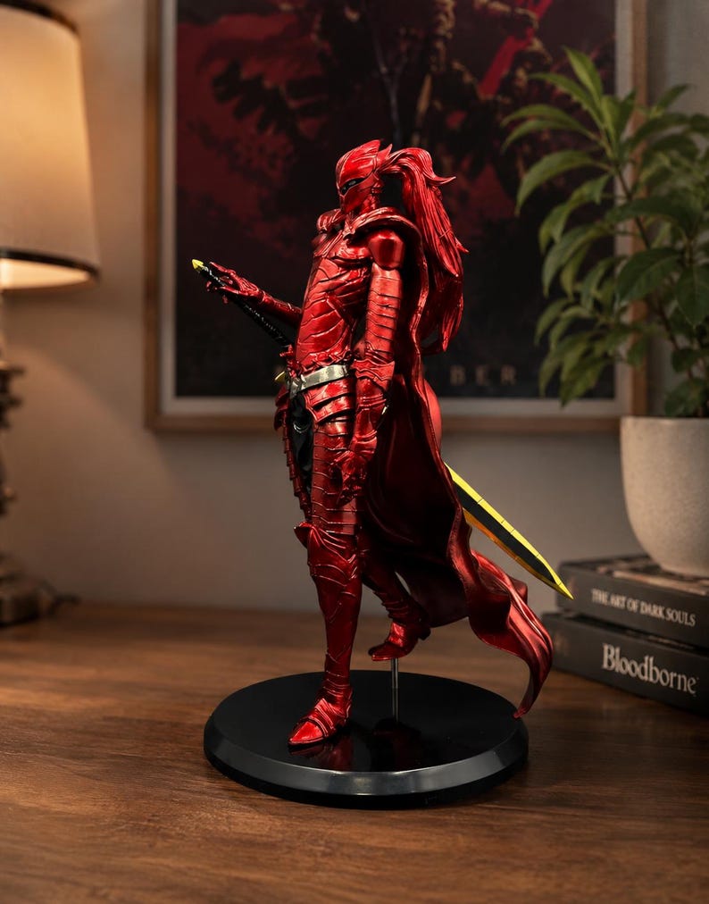 Solo Leveling Igris Figure Bloodred Knight Commander Shadow Knight ...
