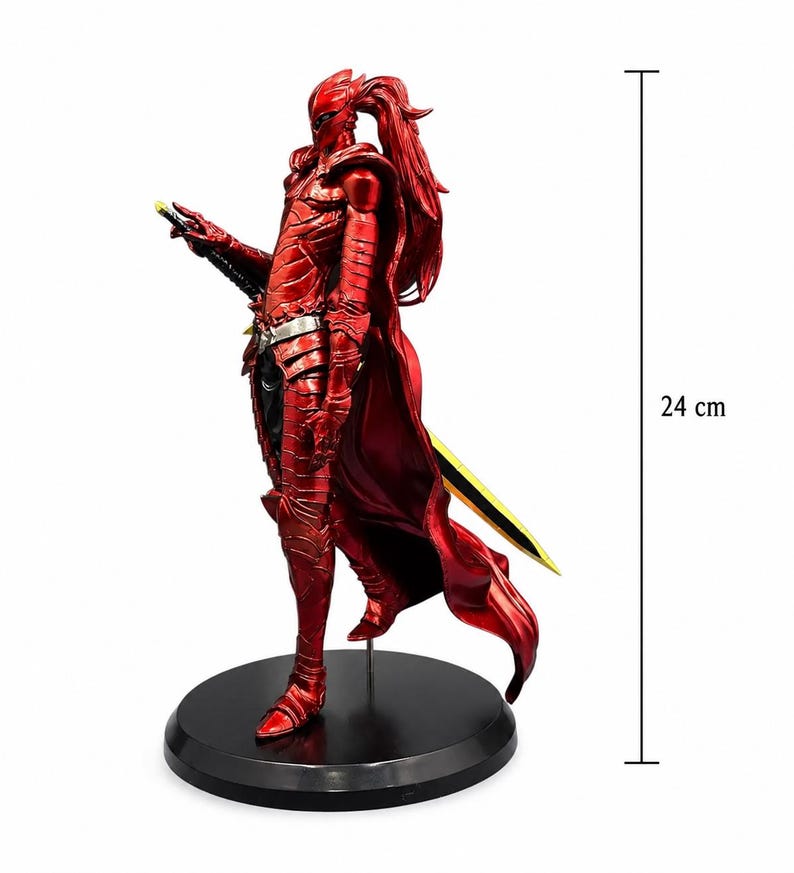 Solo Leveling Igris Figure Bloodred Knight Commander Shadow Knight ...