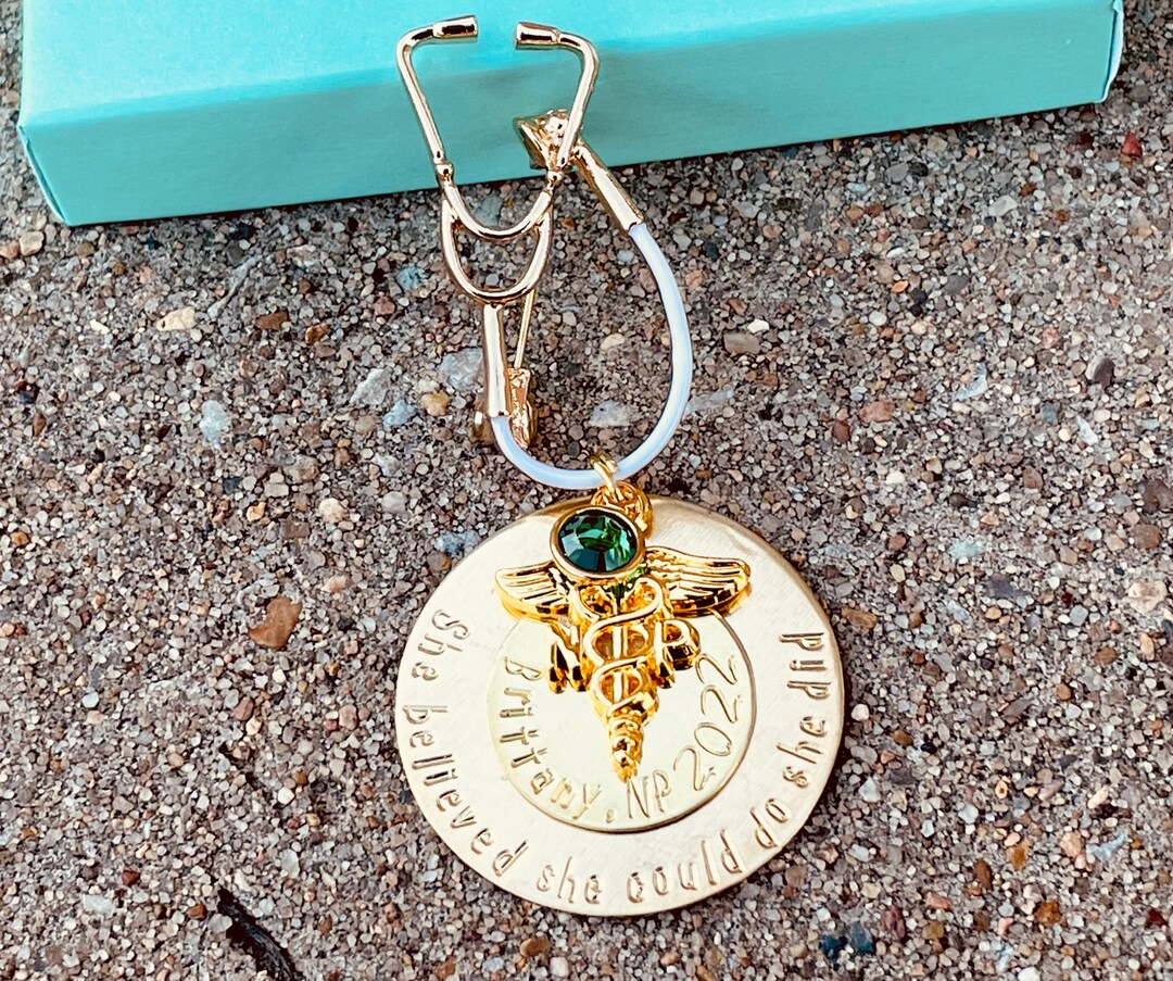 Gold NP Nurse Practitioner Pin, Nurse Pinning Ceremony, Personalized ...