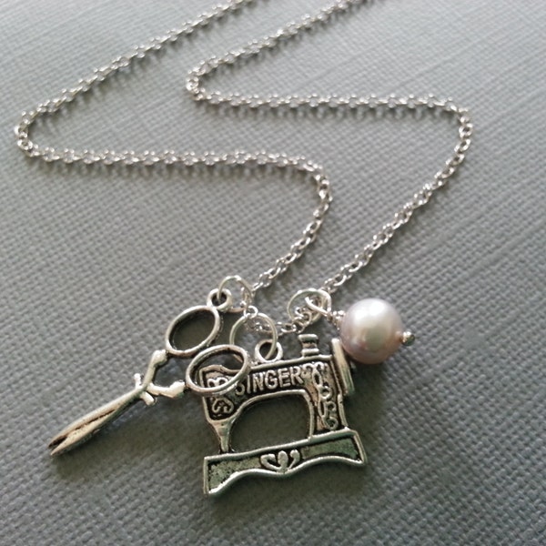 Sewing Necklace - Etsy