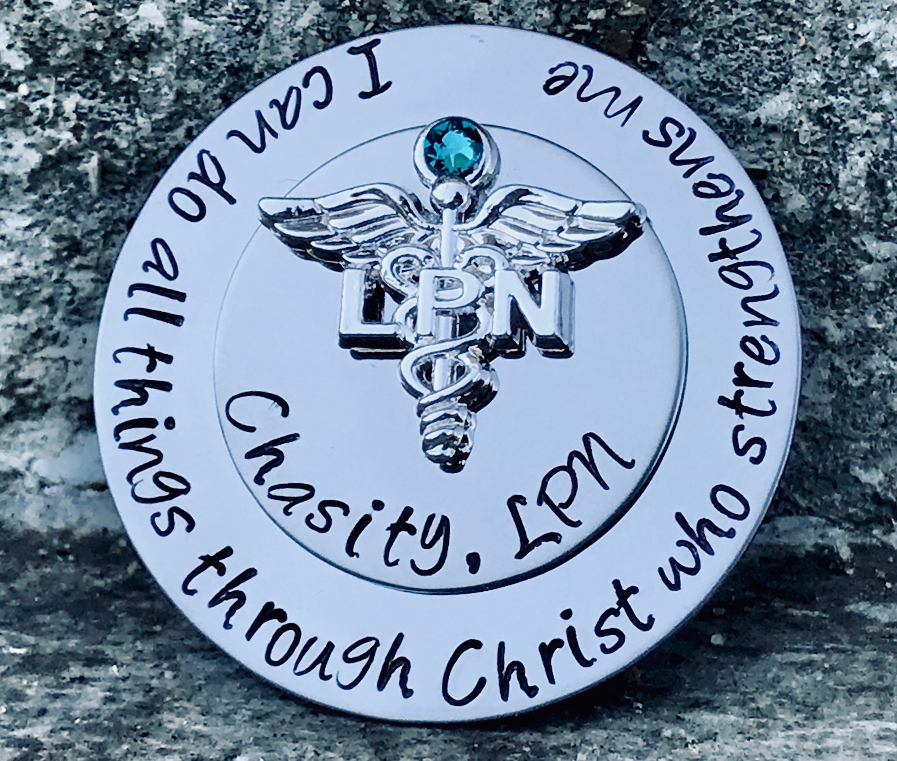 Personalized Pin for Lpn-nursing Student Gift Nursing | Etsy