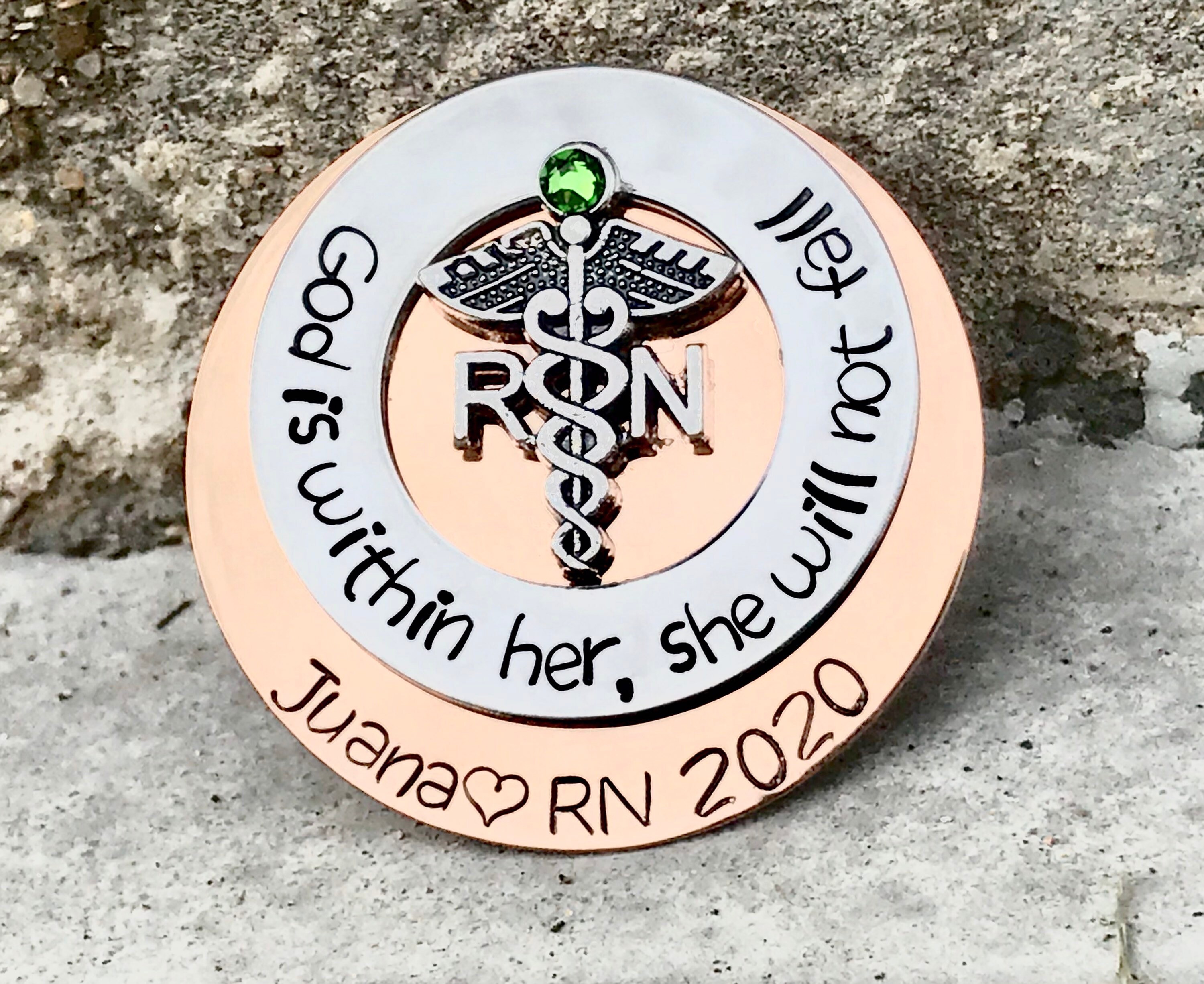 RN Nursing Pin For Pinning Ceremony RN Pins Gift For Nurse - Etsy Nederland