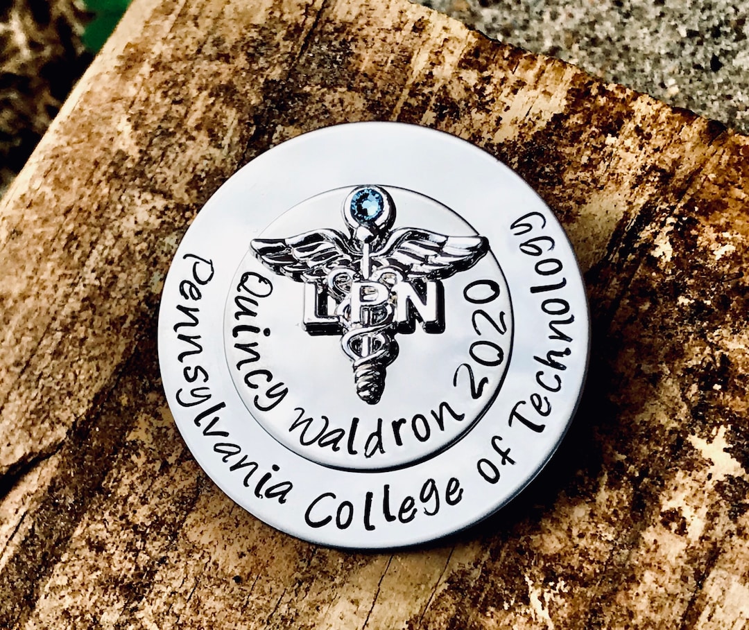 Personalized Pin for LPN - Lpn Pin - Nursing Student Gift - Nursing ...