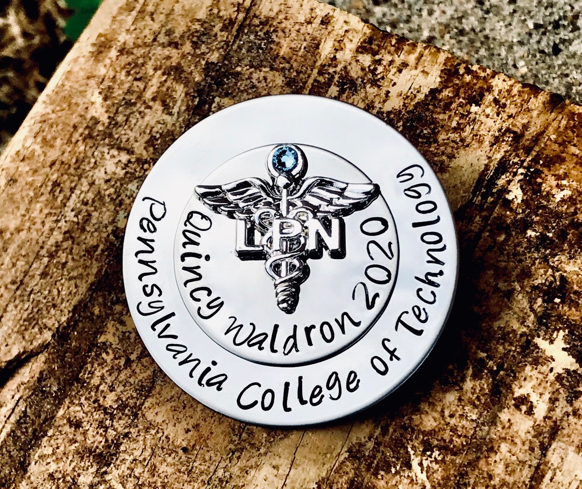 Personalized Pin for LPN Lpn Pin Nursing Student Gift - Etsy
