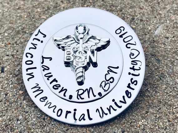 University Nurse Pin for Pinning Ceremony Personalized Nurse - Etsy