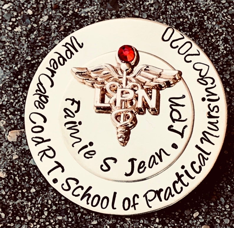 Gold LPN Pin licences Nurse Practitioner Pin Pinning - Etsy
