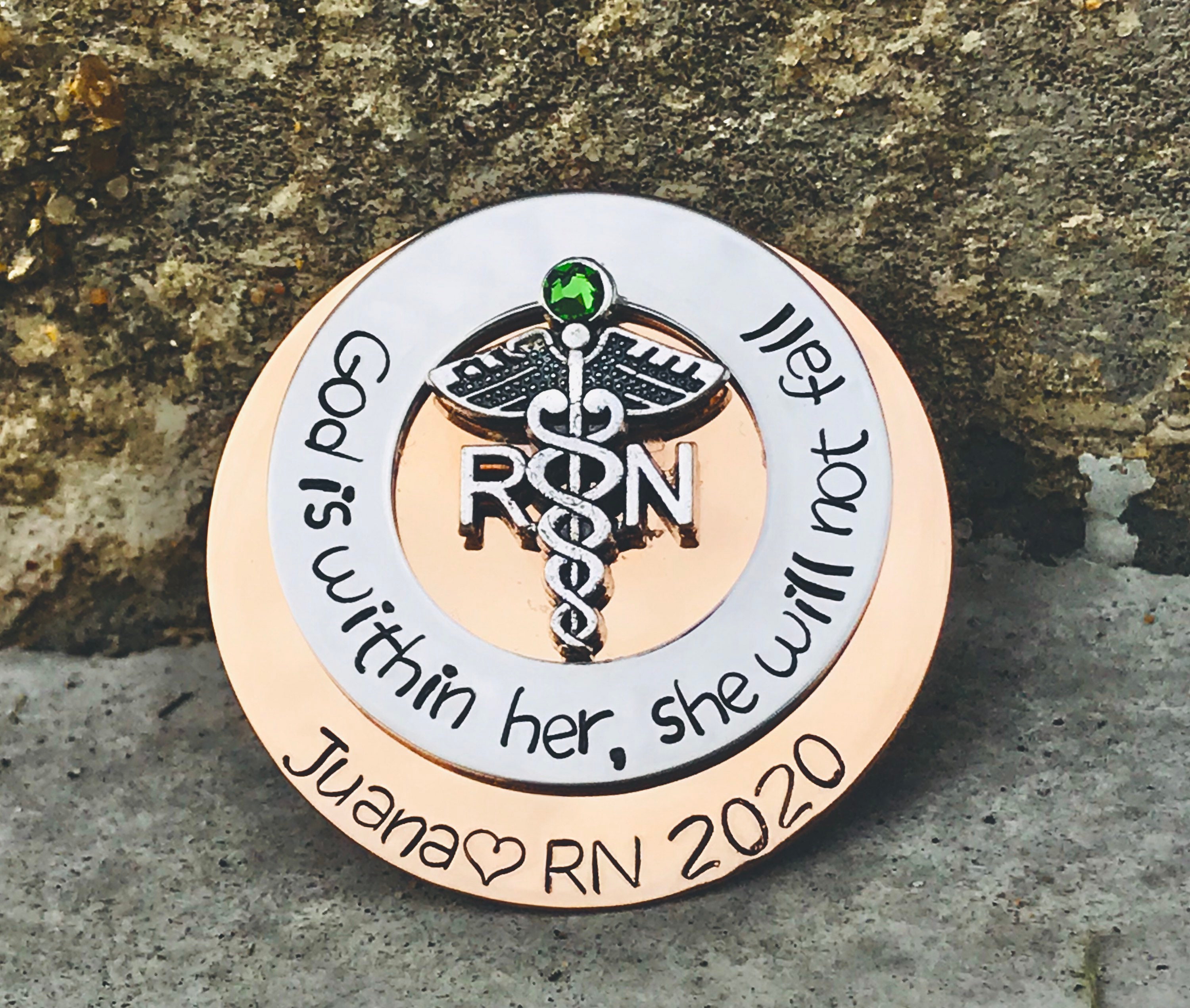 RN Nursing Pin For Pinning Ceremony RN Pins Gift For Nurse - Etsy Nederland