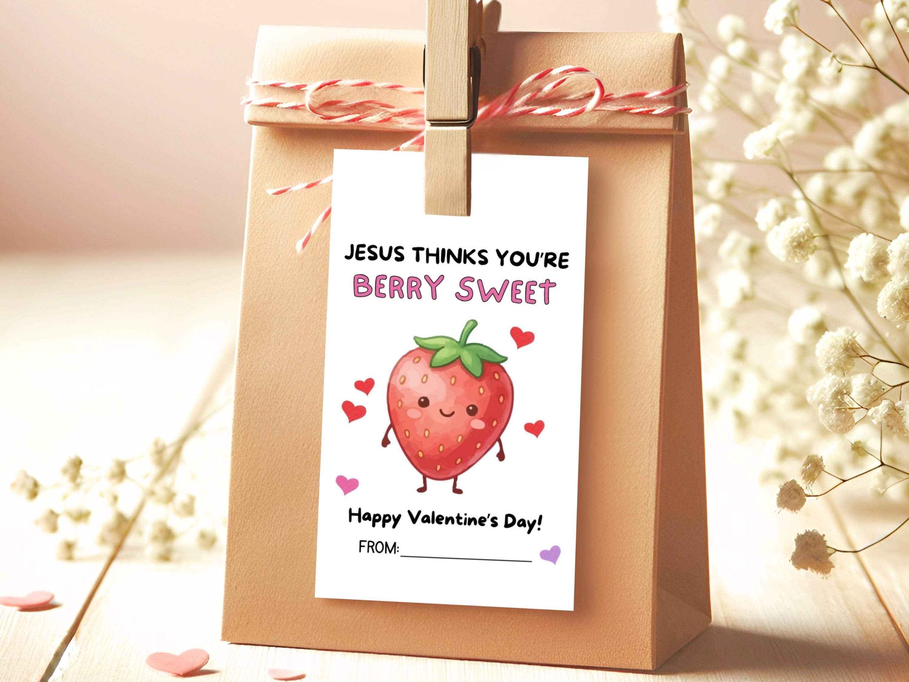 Funny Christian Valentine Cards for Kids, Faith Based Valentines Notes ...