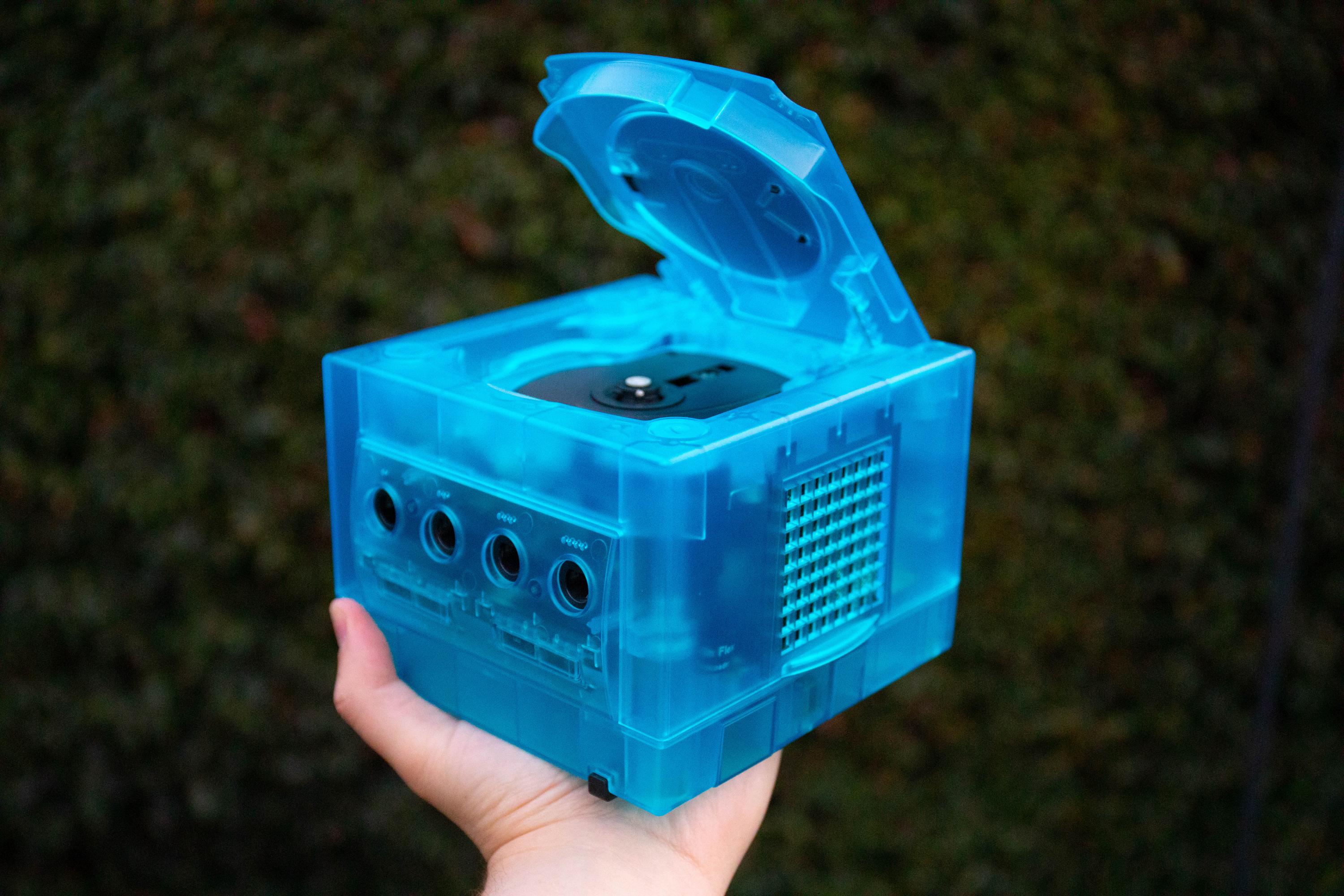 Custom Upgraded Nintendo Gamecube (transparent Shell, Replaced Battery ...