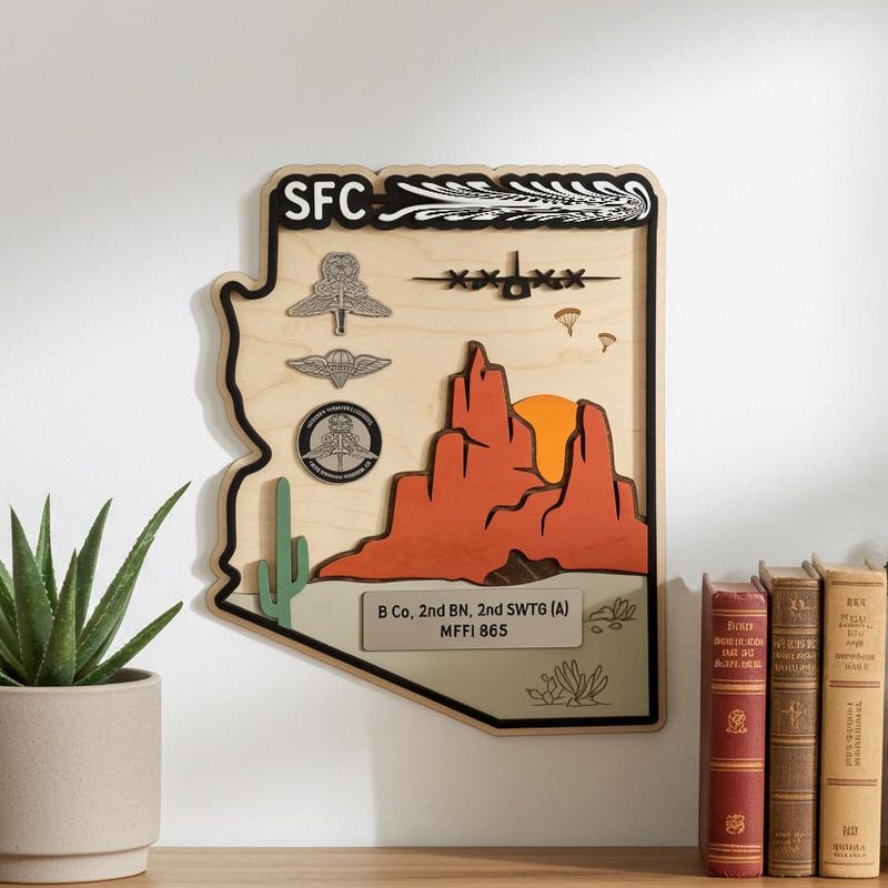 Military Force Wall Plaque - Etsy