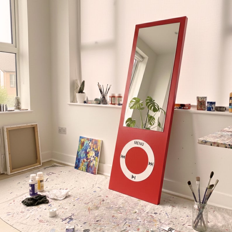 Pink Ipod Mirror - Cheap Ipod Mirrors - Giant Ipod Mirror Decorative ...