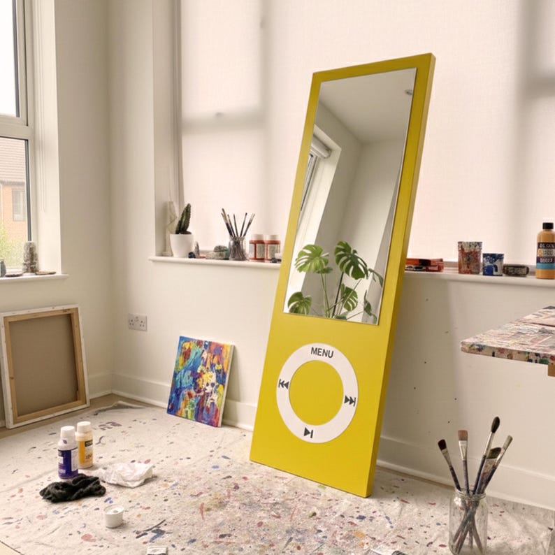 Pink Ipod Mirror - Cheap Ipod Mirrors - Giant Ipod Mirror Decorative ...