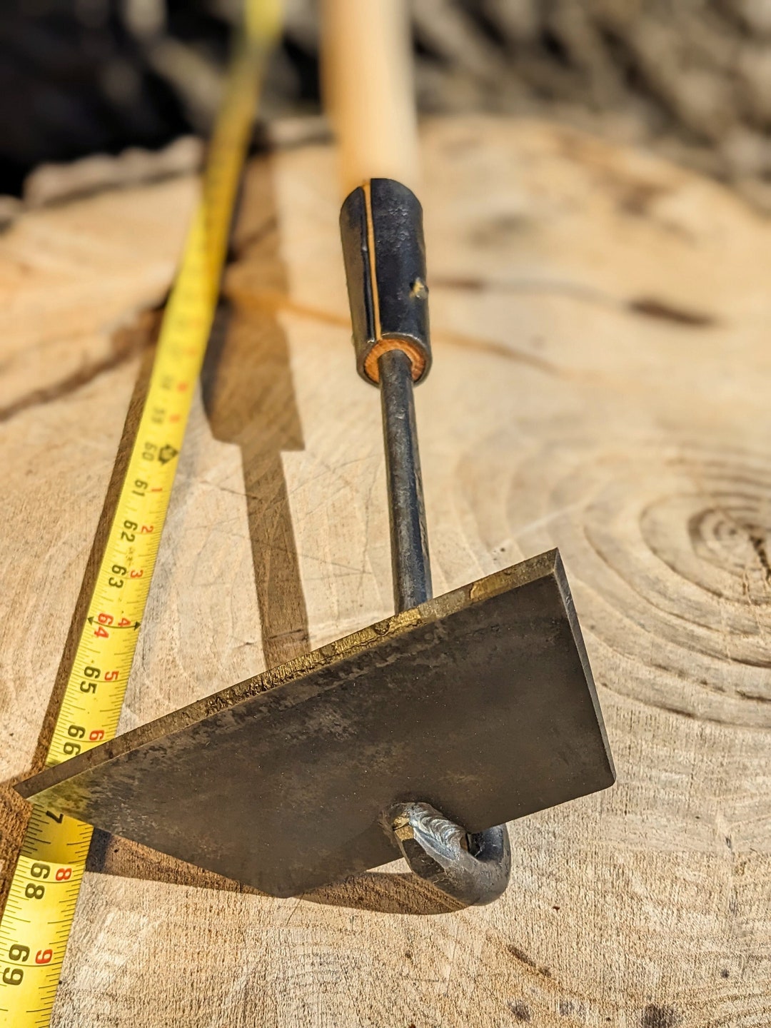 American Hoe Long Handle Hand Forged (shipping Separate) - Etsy