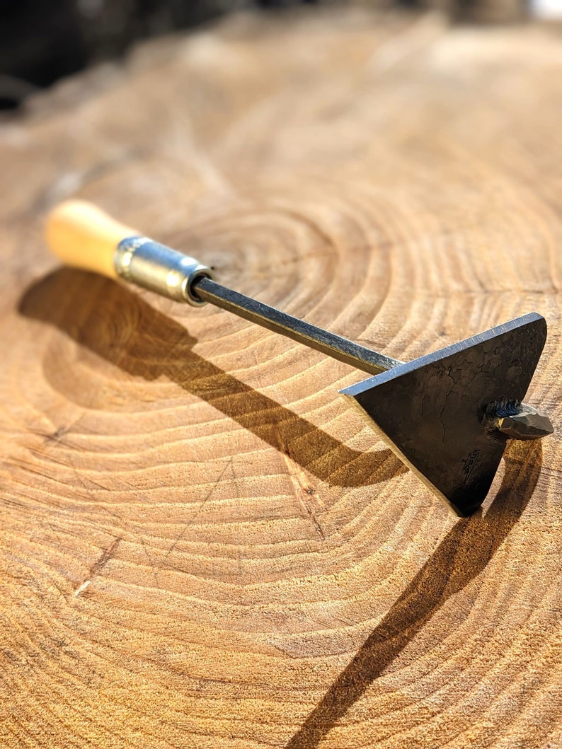 V-hoe (warren Hoe, Aggressive Hoe) Hand Forged Garden Tool - Etsy