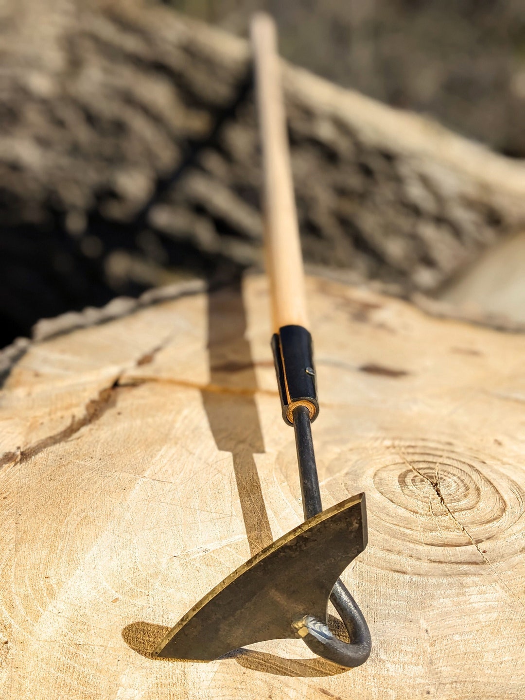 Batwing Hoe Long Handle Tool, Hand Forged (shipping Separate) - Etsy