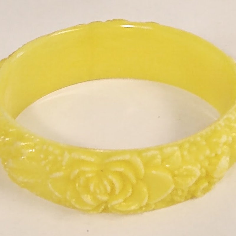 Yellow Celluloid - Etsy