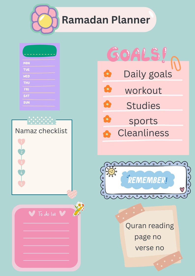 Ultimate Ramadan Planner 2026 - Etsy