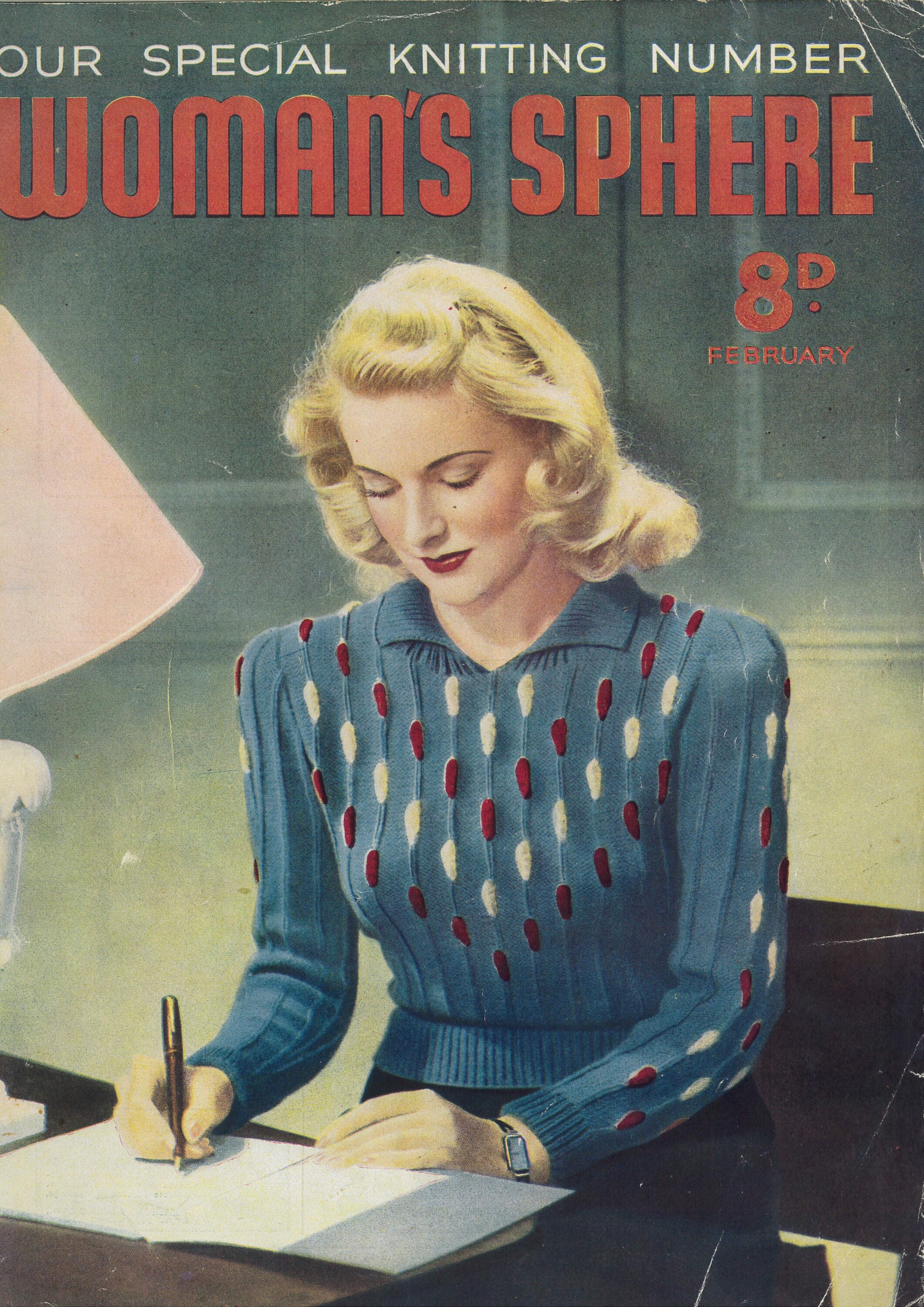 E-book Vintage Woman's Sphere PDF Magazine February 1941 | Etsy