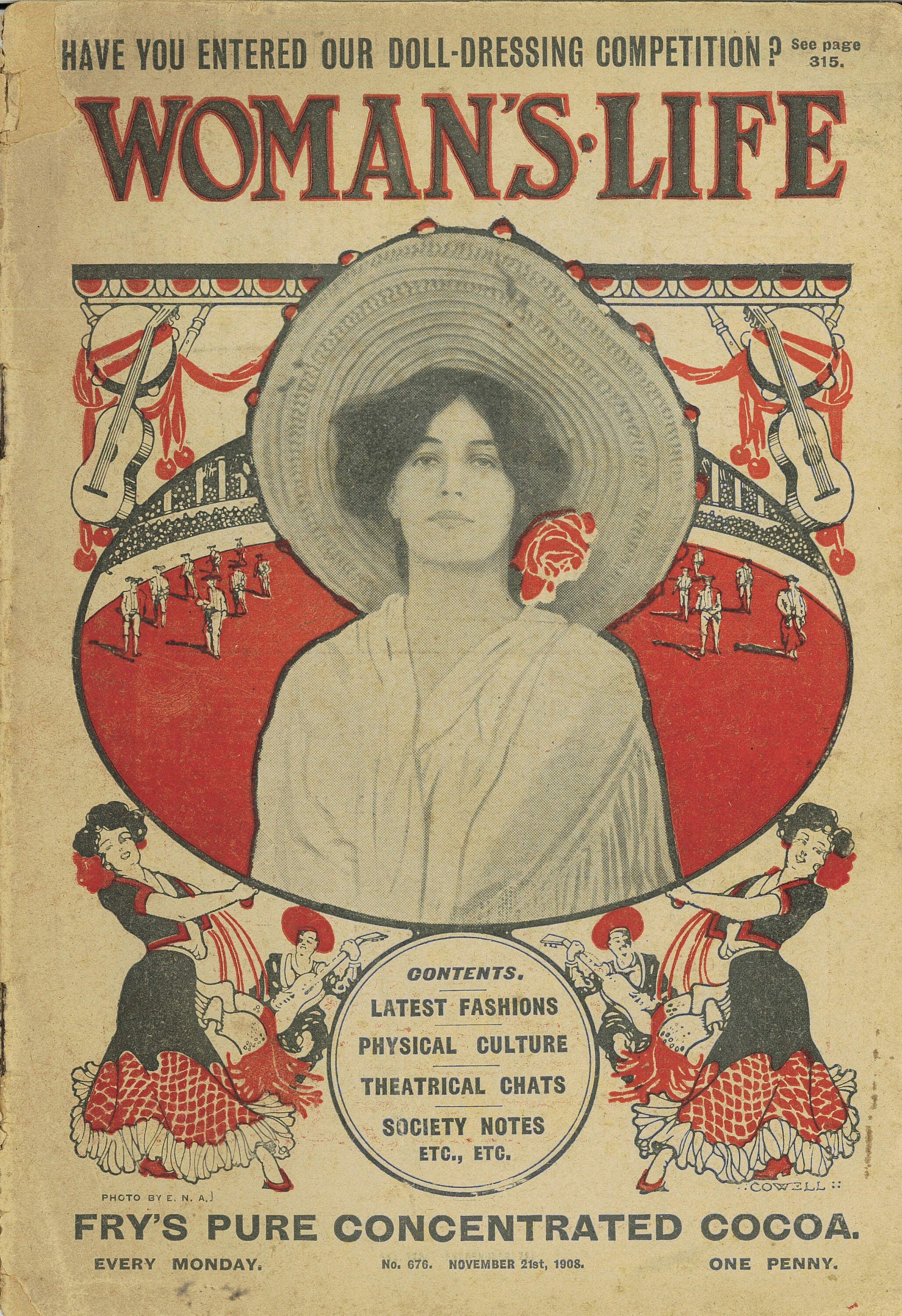 E-book Vintage Edwardian Era Woman's Life Magazine Fashion & Home ...