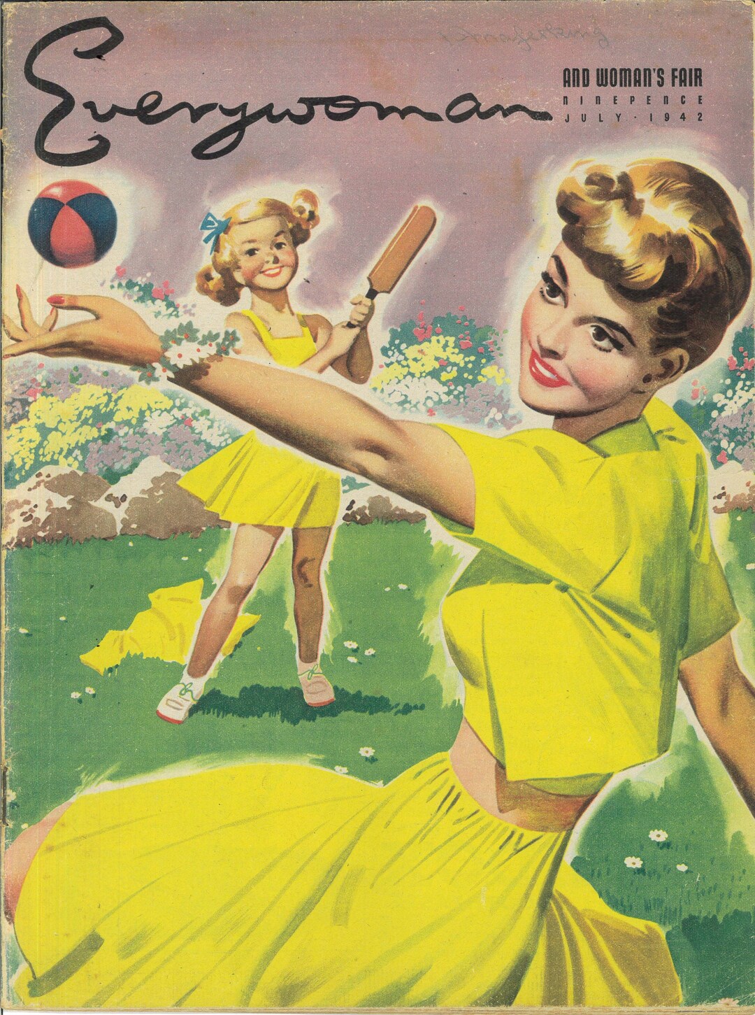 E-book Vintage Everywoman PDF Magazine July 1942 1940s Wartime WW2 - Etsy