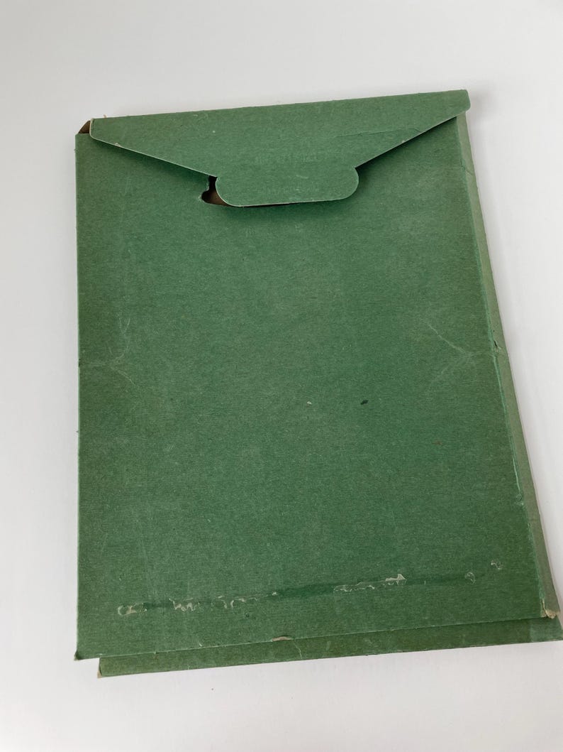 Vintage Columnar Sheets Standard Boorum Pease G15 16 Green Old Paper ...