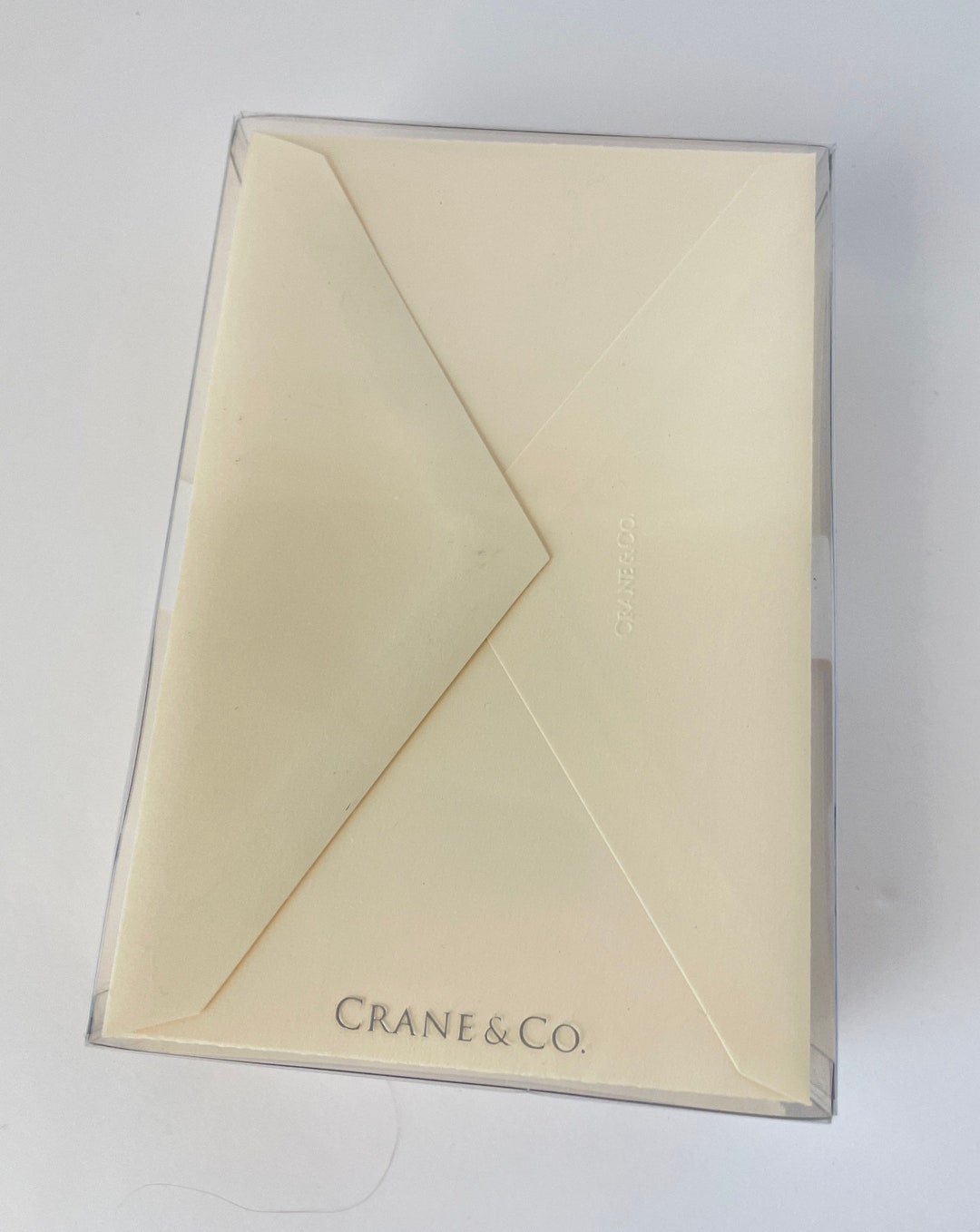 Envelopes Crane & Co in Box Ecru White Kid Cotton Paper Made in USA - Etsy