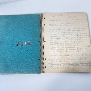 Blue Horse Pencil Tablet Notebook Spiral Composition Book USED Lined ...