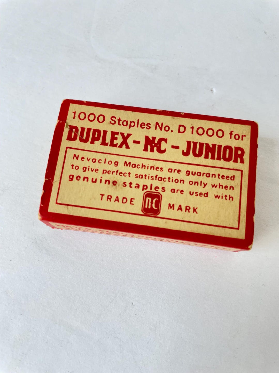 Vintage Staples Duplex NC Junior Neva Clog - Etsy