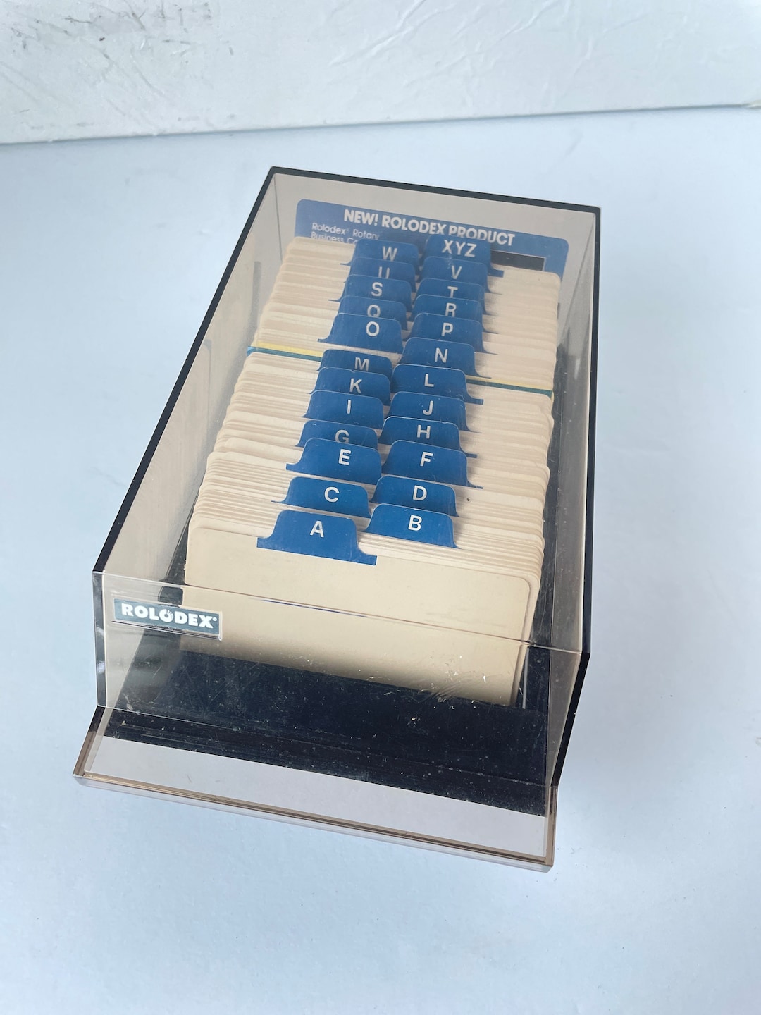 Vintage Rolodex Address Book Retro Scrapbooking Art Supplies Rolo Art ...