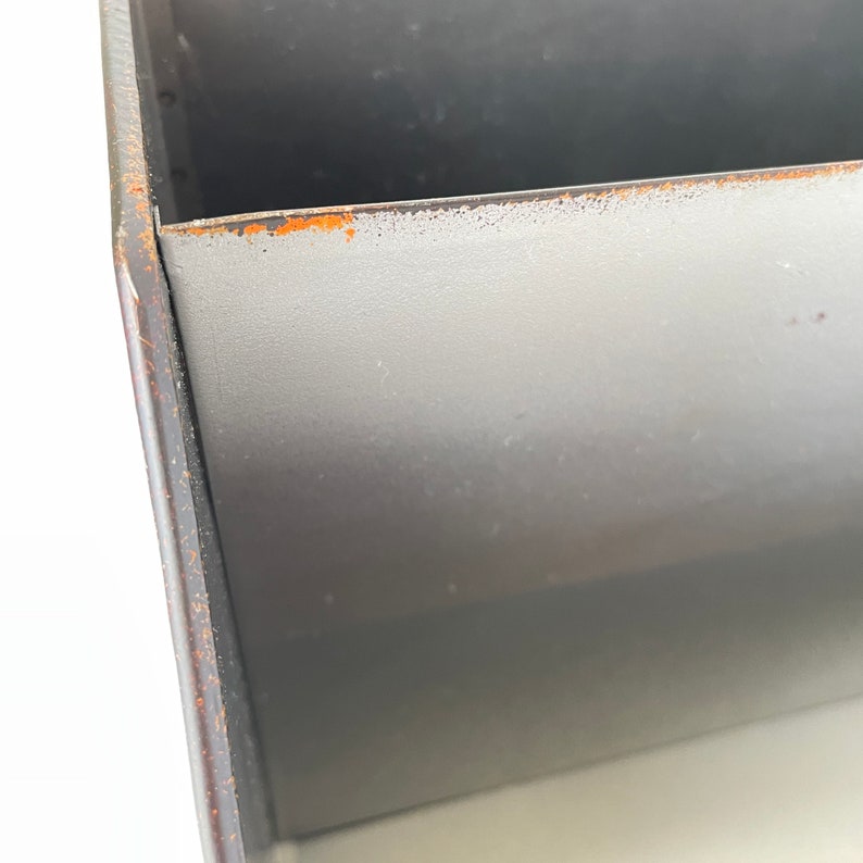 Metal Desk Organizer Mail Sorter Label Slot Pen Holder - Etsy