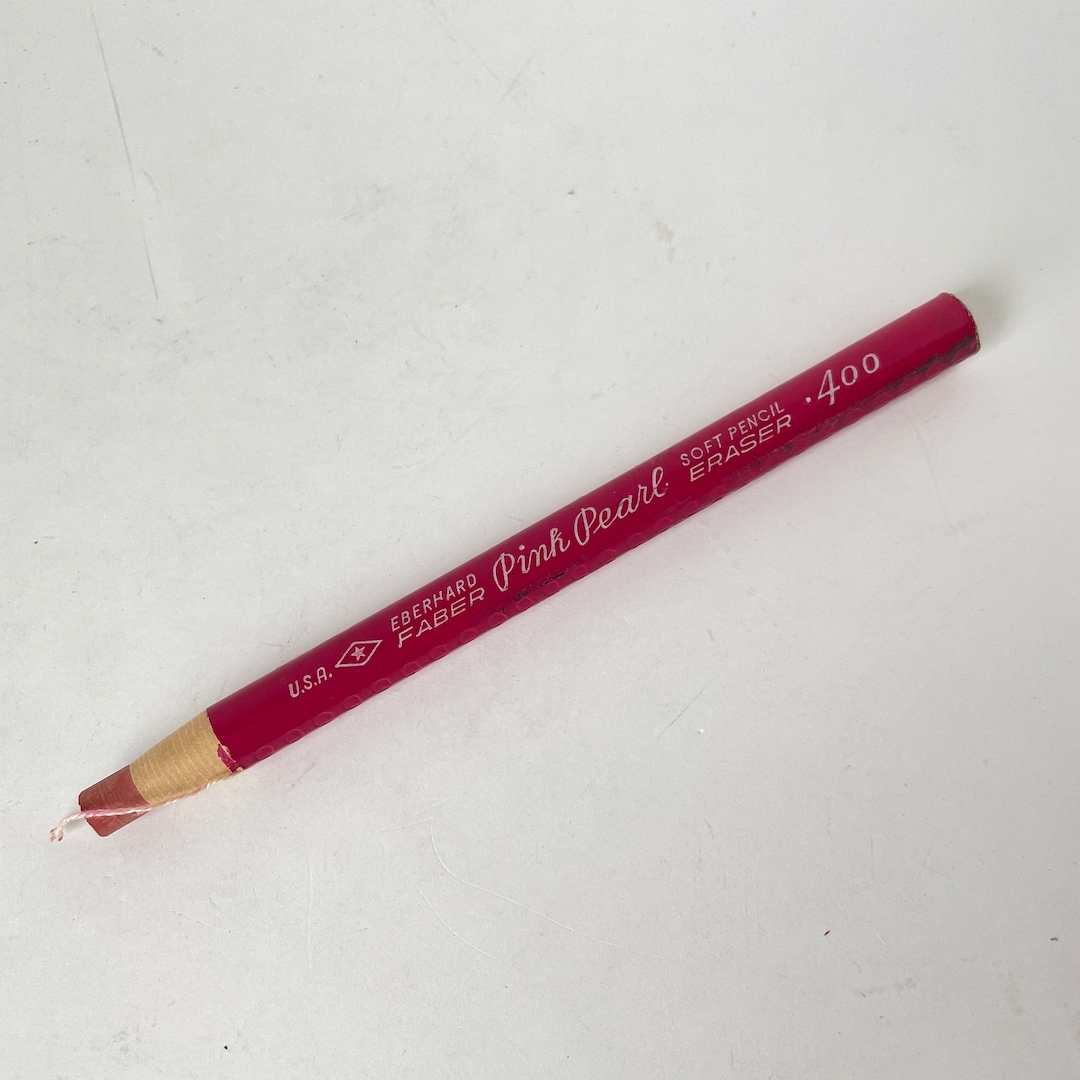Eberhard Faber Pink Pearl Soft Pencil Eraser Vintage No 400 - Etsy