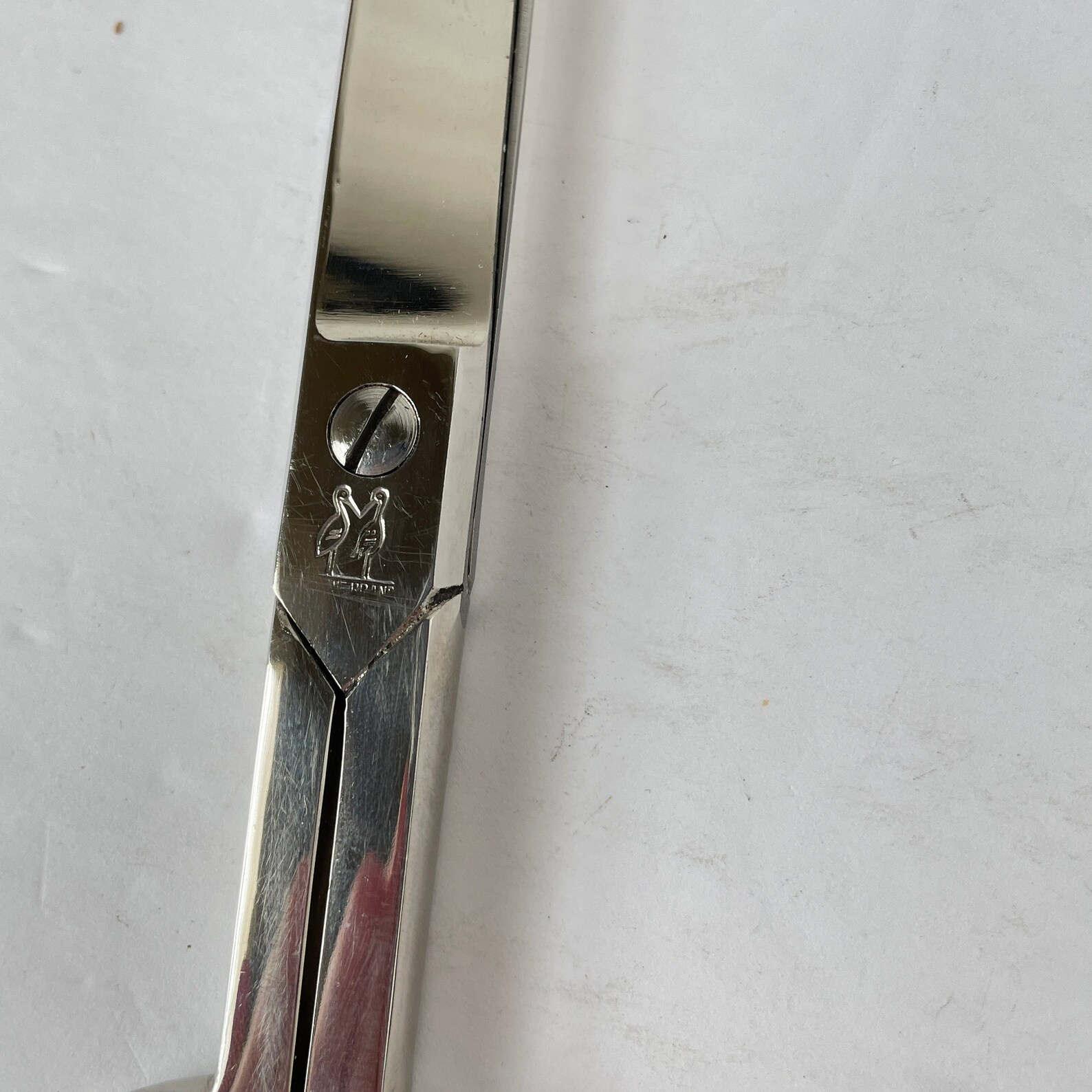 Crane Brand Scissors Vintage in Leather Case Made in Italy - Etsy