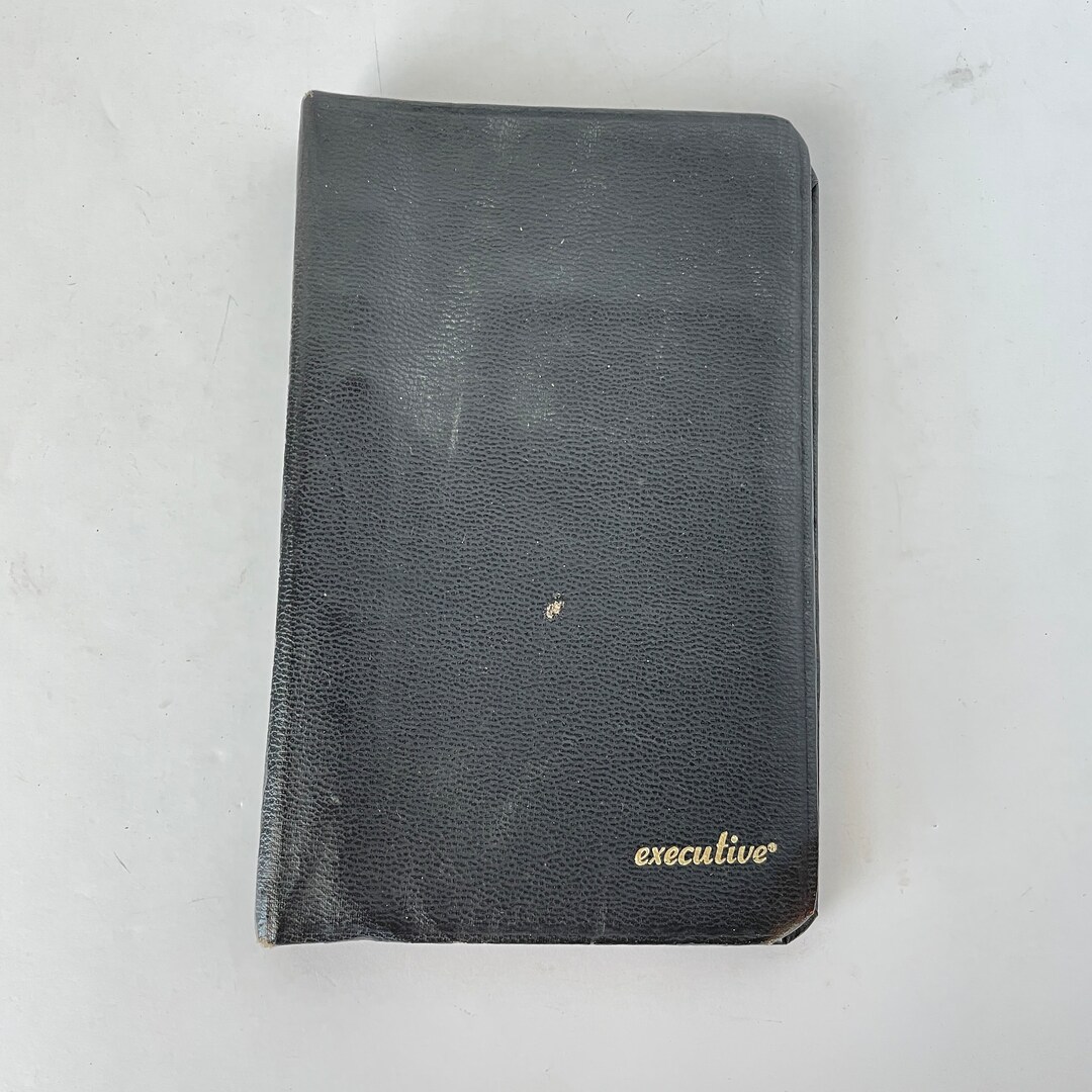 Stuart Hall Executive Binder Loose Leaf Memo Refill Vintage Mini ...