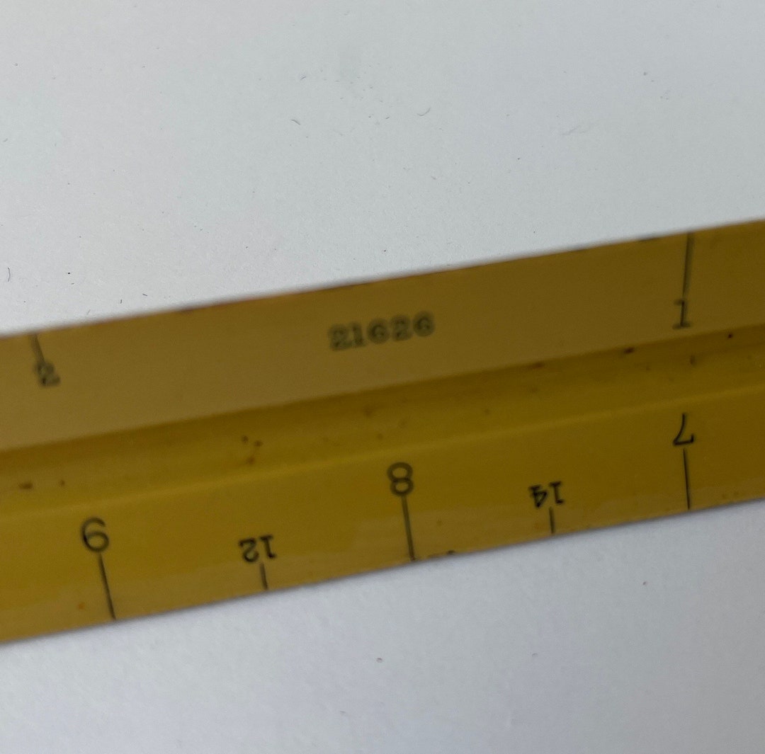 Vintage Dietzgen Ruler 21626 Triangle Made in USA Vintage Drafting - Etsy