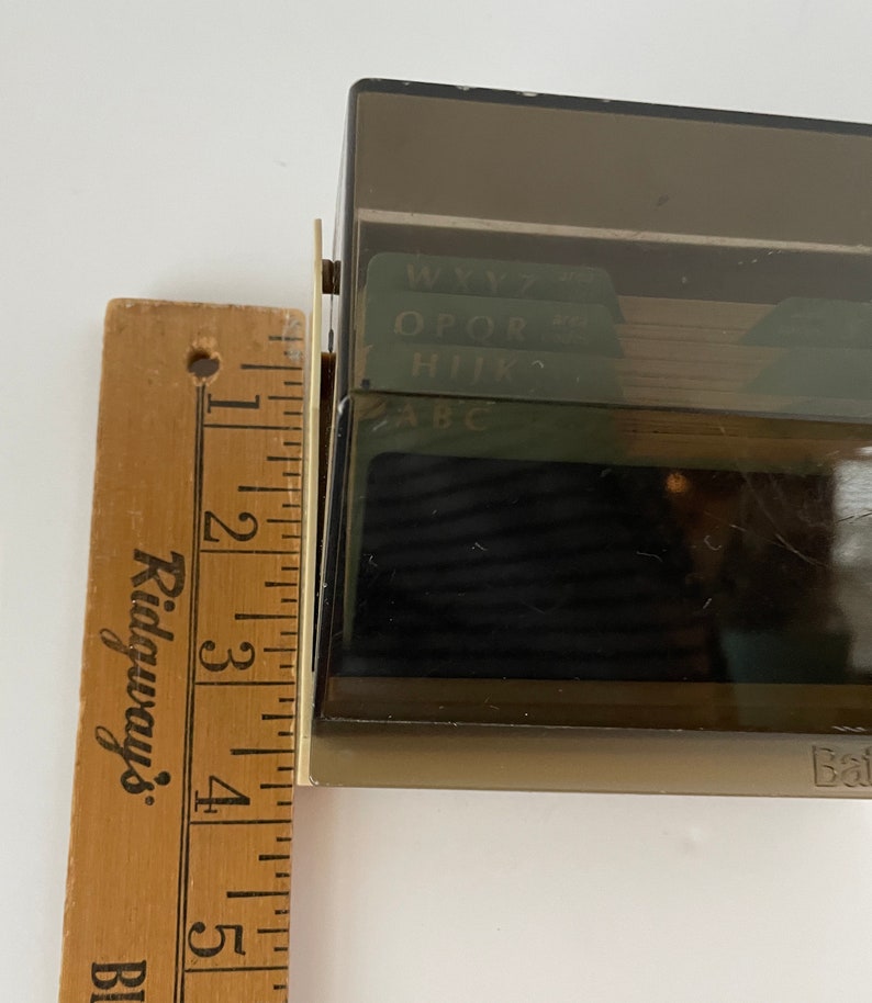 Bates Address Keeper Passwords Office Organization Vintage - Etsy