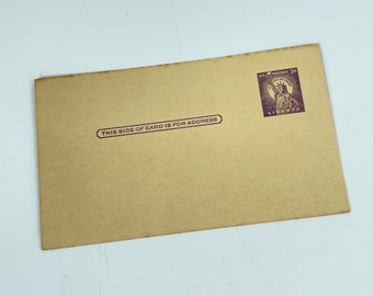 3 Cent Postcard - Etsy