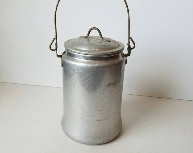 Aluminum Pail Milk Jug Walker Ware Milk Pail Aluminum - Etsy
