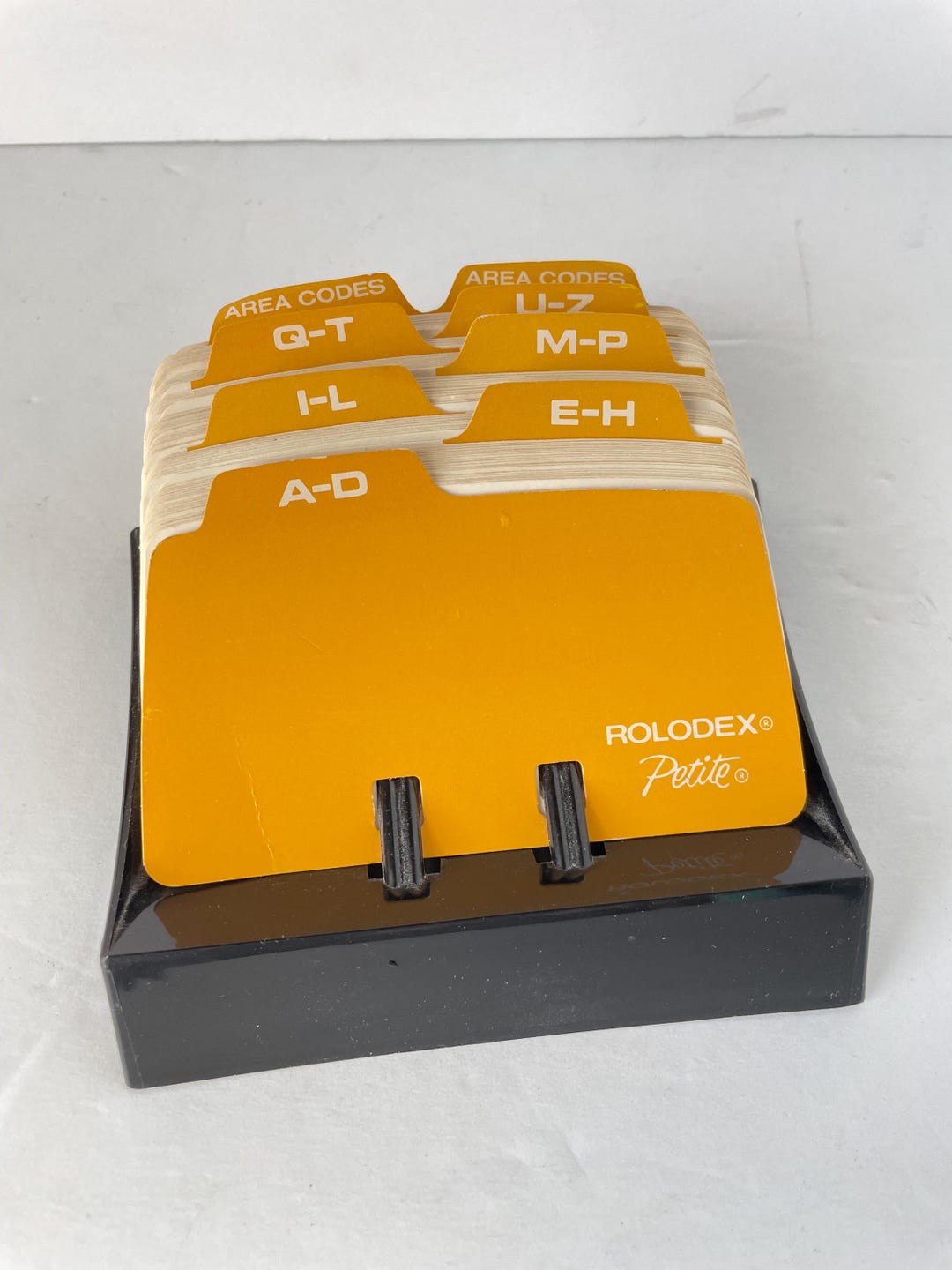 Vintage Rolodex Petite Address Book Used Retro Scrapbooking Art ...