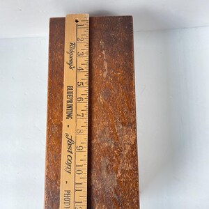 Antique Weis Wood Box Finger Joint Address File Recipe Index Card ...