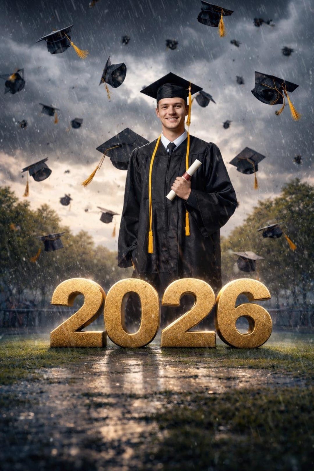 2026 Graduation Digital Backdrop | Photoshop Background - Etsy