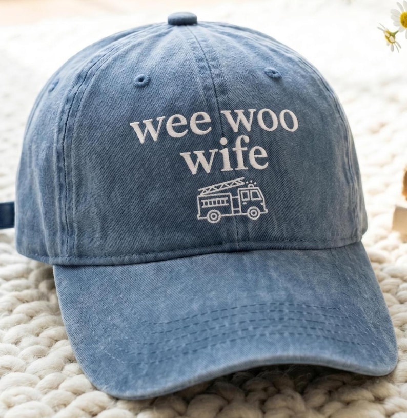 Embroidered Ambulance Wife Hat, Paramedic Cotton Cap - Etsy