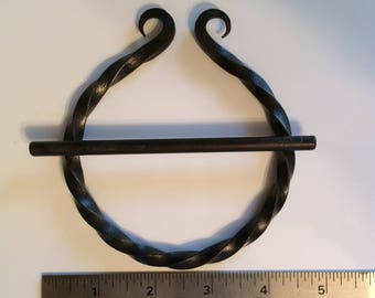 Luckenbooth Hearts & Thistle Large Kilt Pin Scottish Wedding Pin - Etsy