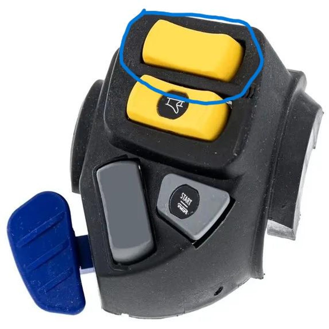 Hand or Thumb Warmer Switch Button for Ski-doo, Replacement Control ...