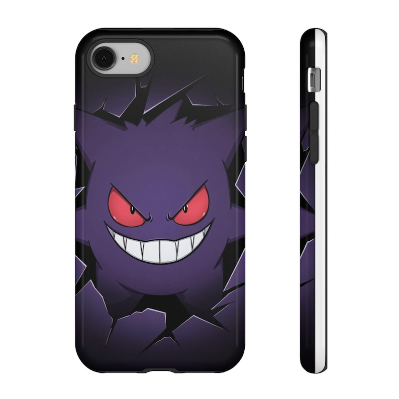 Gengar Phone Case - Anime Phone Case, Pokemon Phone Case Cover for ...