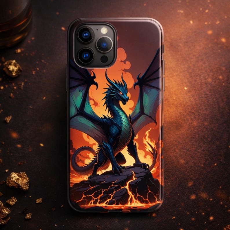 Charizard Mega Monster iPhone Case - Anime Pokemon Phone Cover for ...