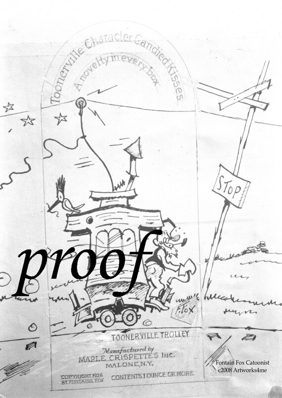 Tomboy Taylor & Tooner Ville Trolley fountaine Fox This is a | Etsy