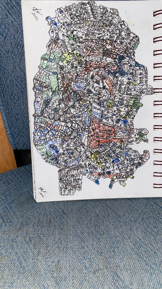 The Creation STORY CODE 1 Water Color First Painting - Etsy